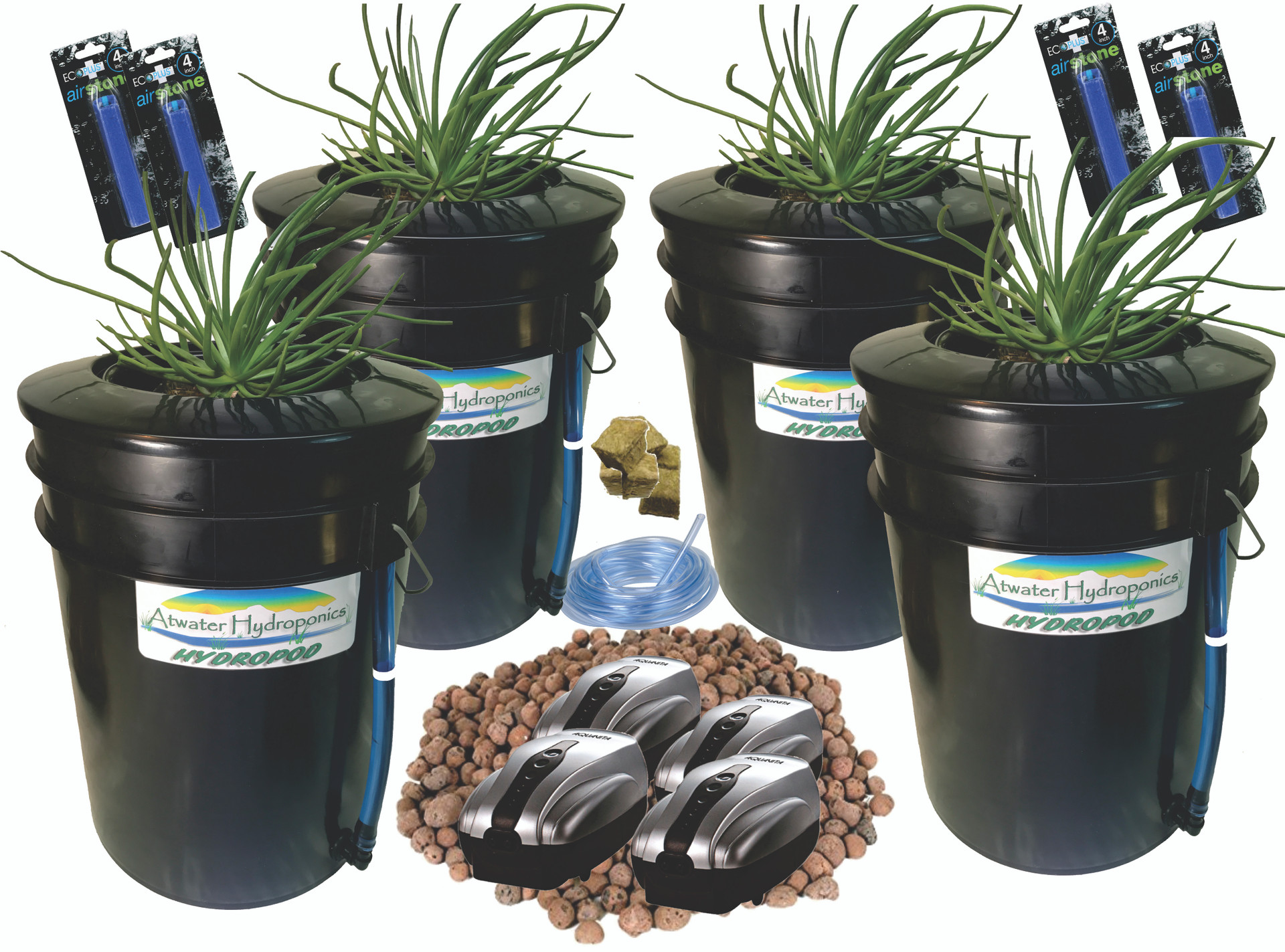 HydroPod - Complete 4 Site System - Atwater Hydroponics