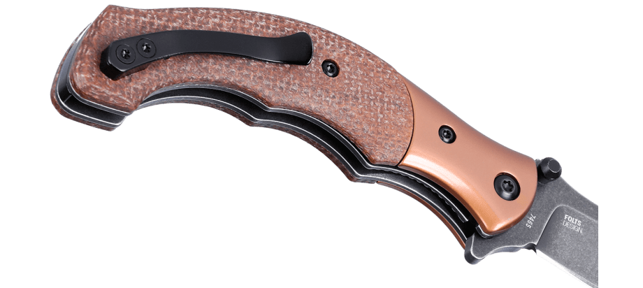 CRKT Ritual Compact Folding Knife - Brown » Tenda Canada