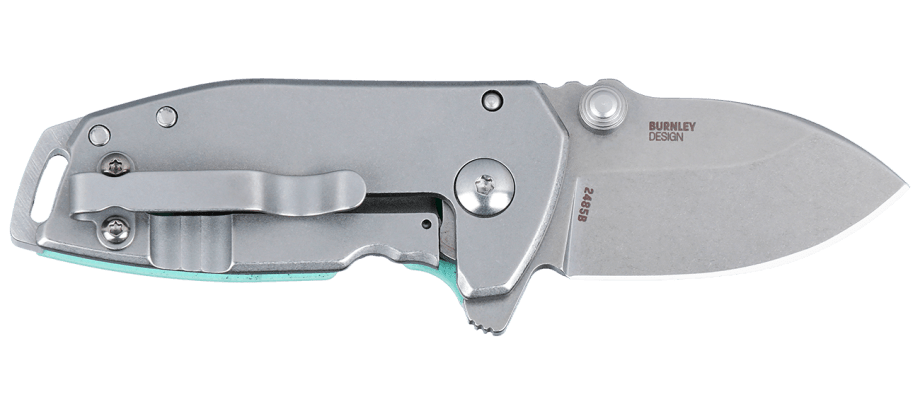 CRKT Squid Compact Folding Knife - Aqua | Buy in Canada | Gotenda