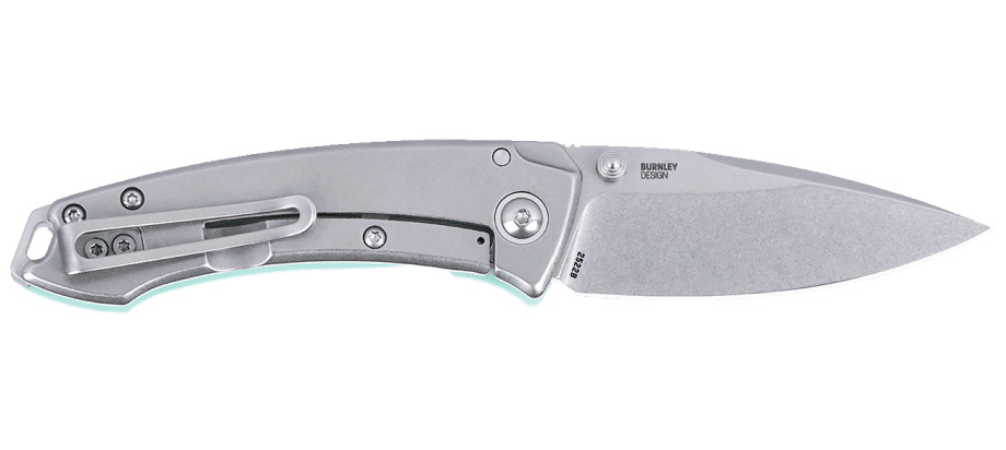 CRKT Tuna Compact Frame Lock Folding Knife - Aqua | Buy in Canada | Gotenda