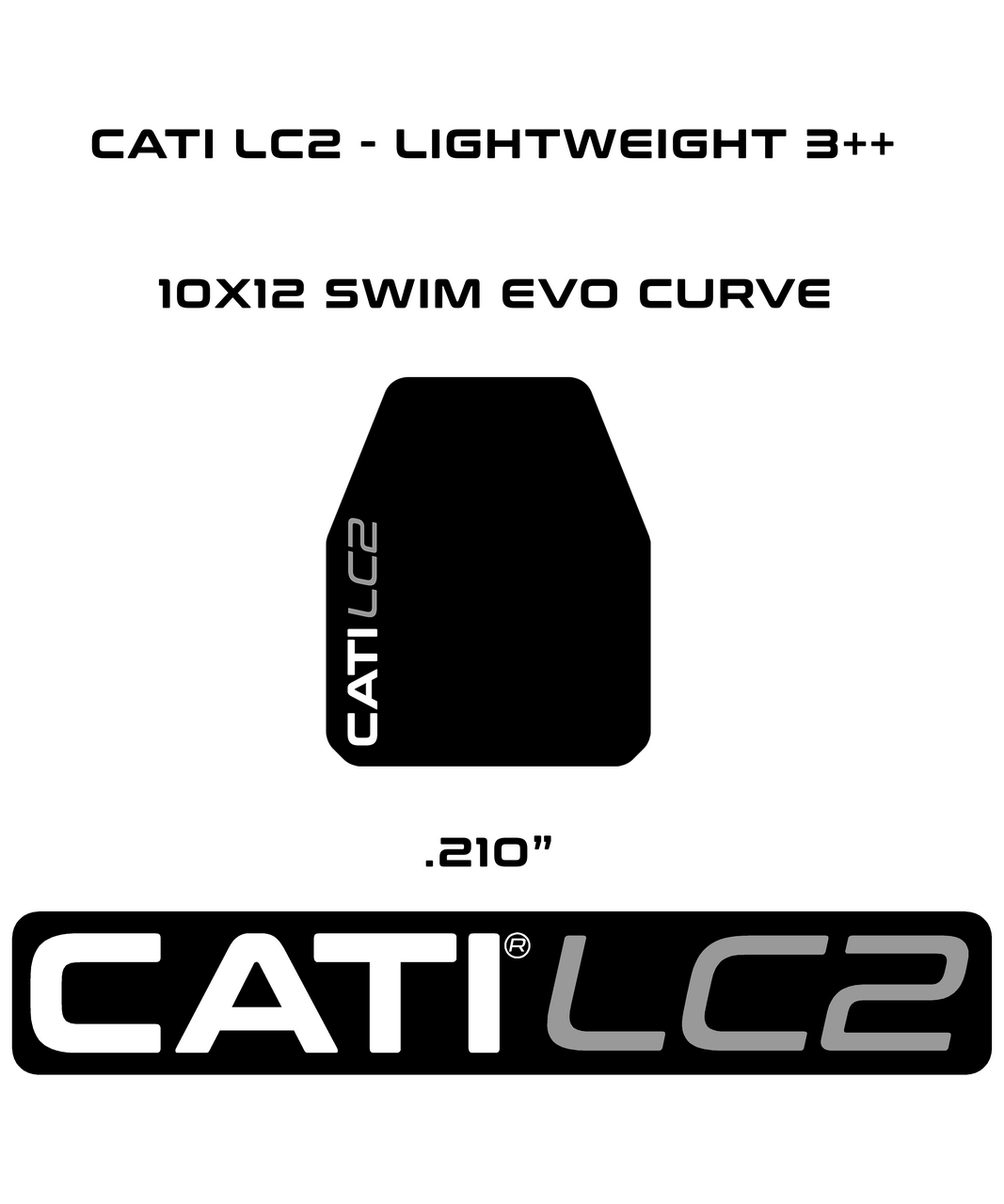 CATI LC2 Body Armor 10x12 SWIM EVO™ RF2 - CATI ARMOR