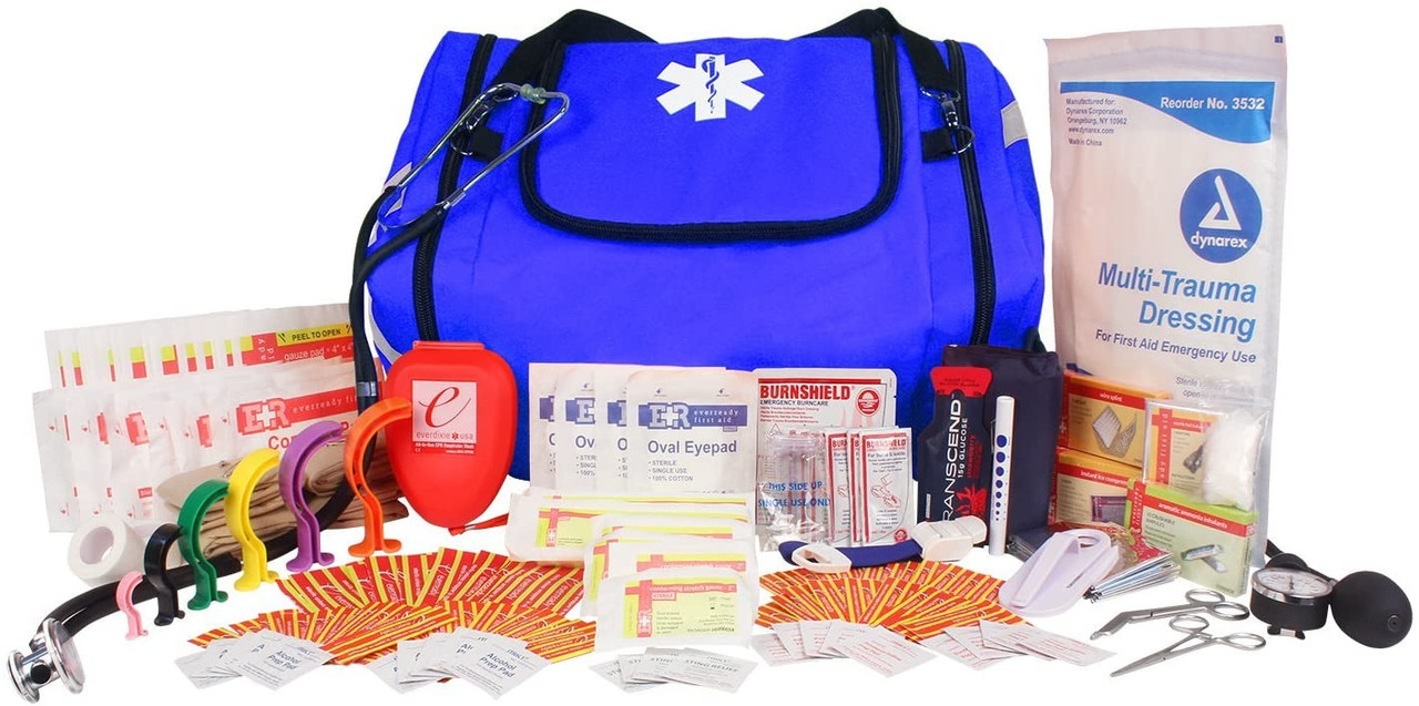 First Responder II Trauma Kit - Royal Blue - Dixie EMS