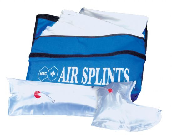 MayFlower Adult Air Splint Kit with Case - Dixie EMS