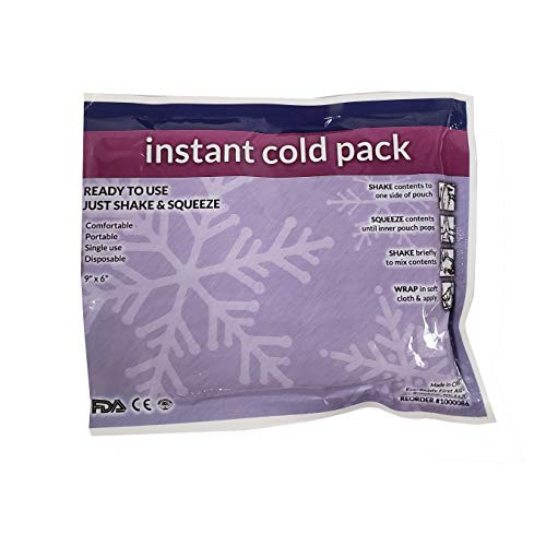 Instant Disposable Cold Pack Junior - 4" x 5" - Dixie EMS