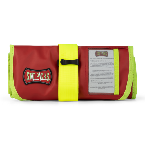 Statpacks G3+ Quickroll Intubation Kit, Red - Dixie EMS