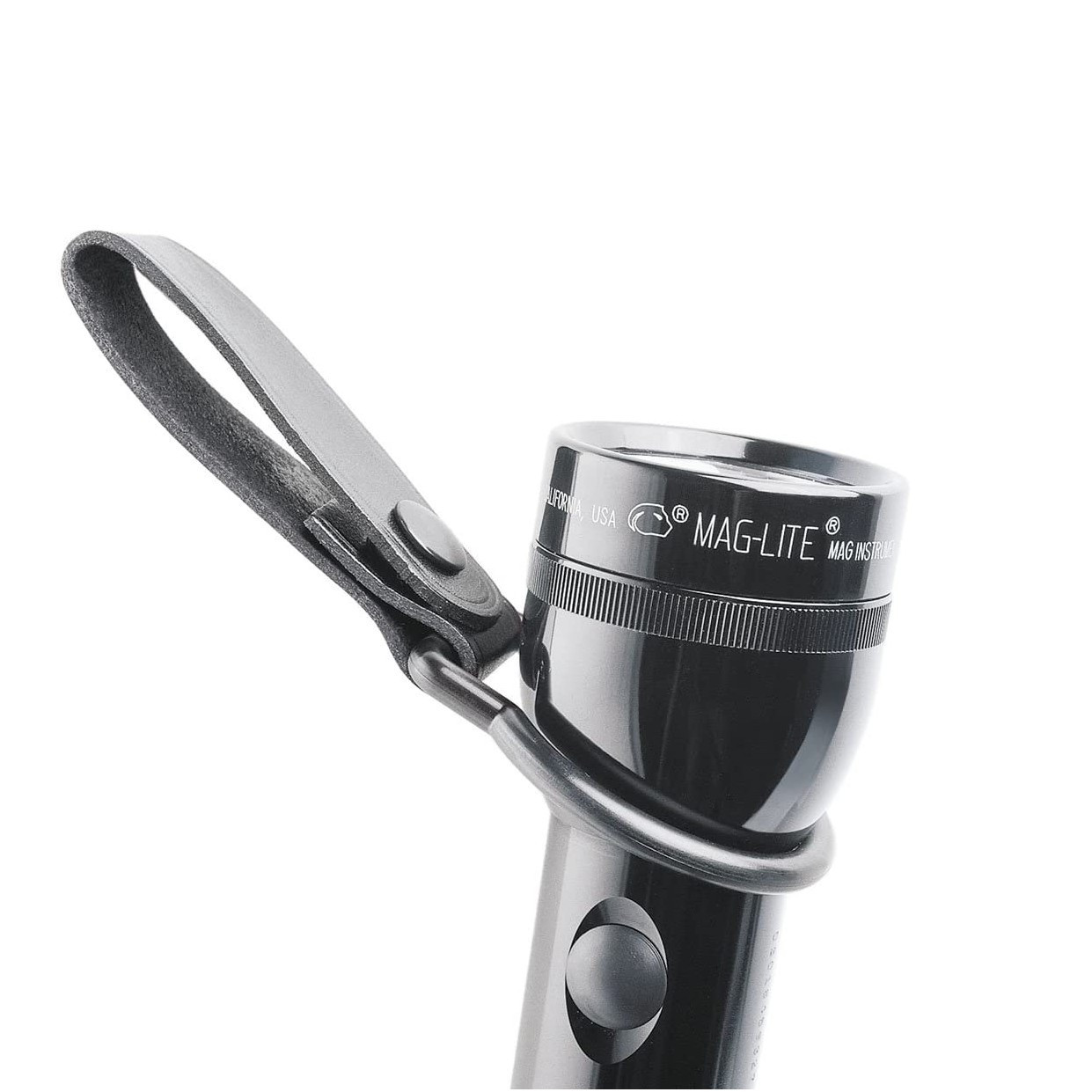Maglite Black Plain Leather Belt Holder for D-Cell Flashlight