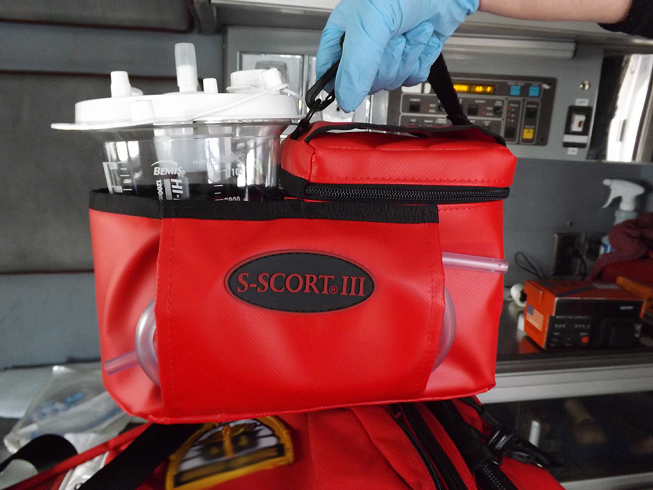 S-SCORT III EMS Portable Suction Unit