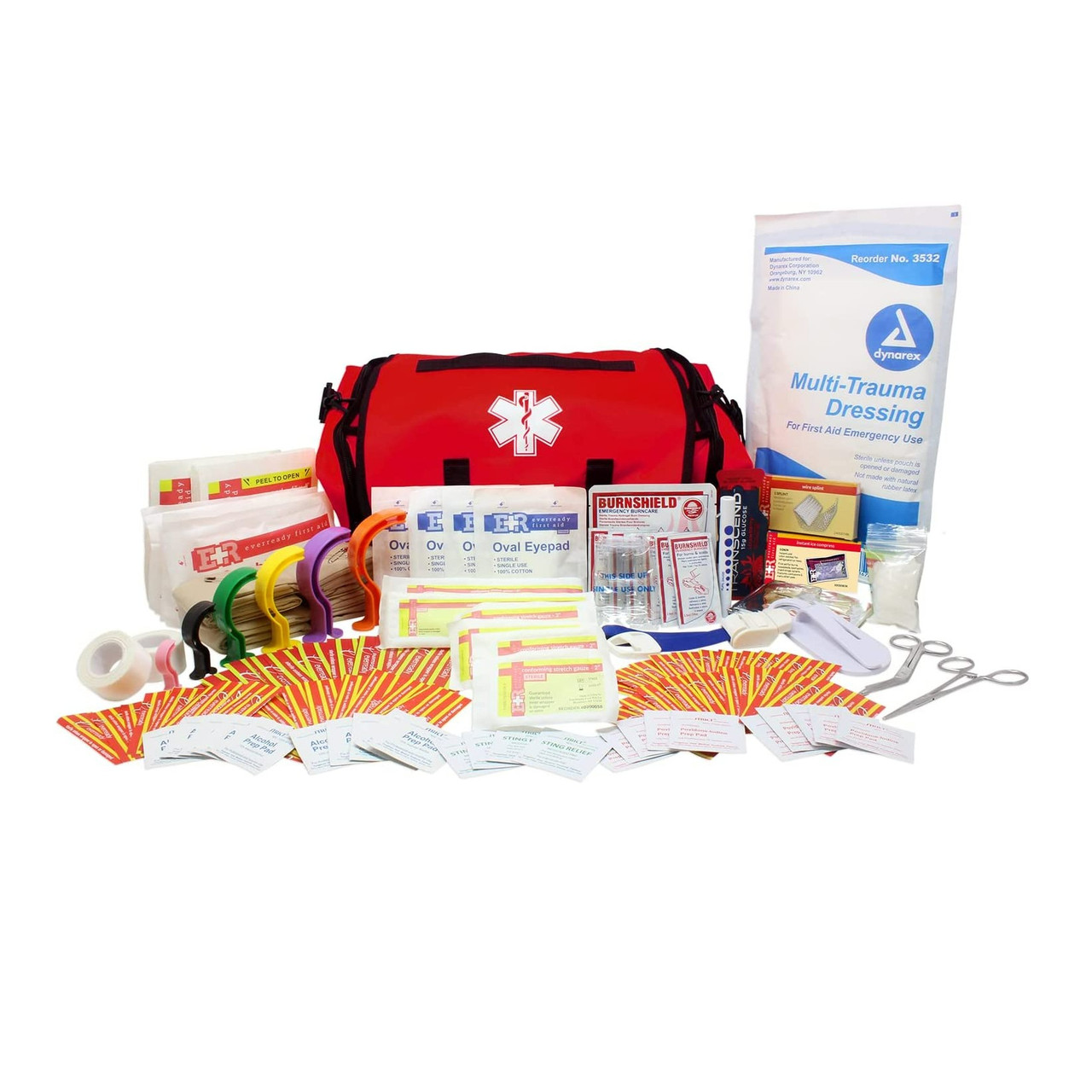 Dixie EMS Fully Stocked 138 Piece First Responder On Call Kit