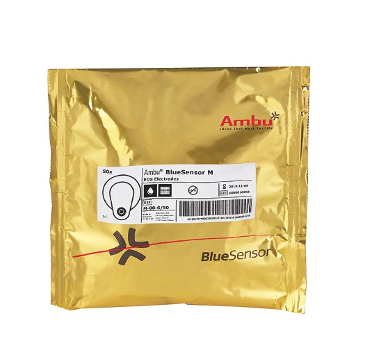 Ambu® BlueSensor M ECG Electrodes, 34mm, 50/package