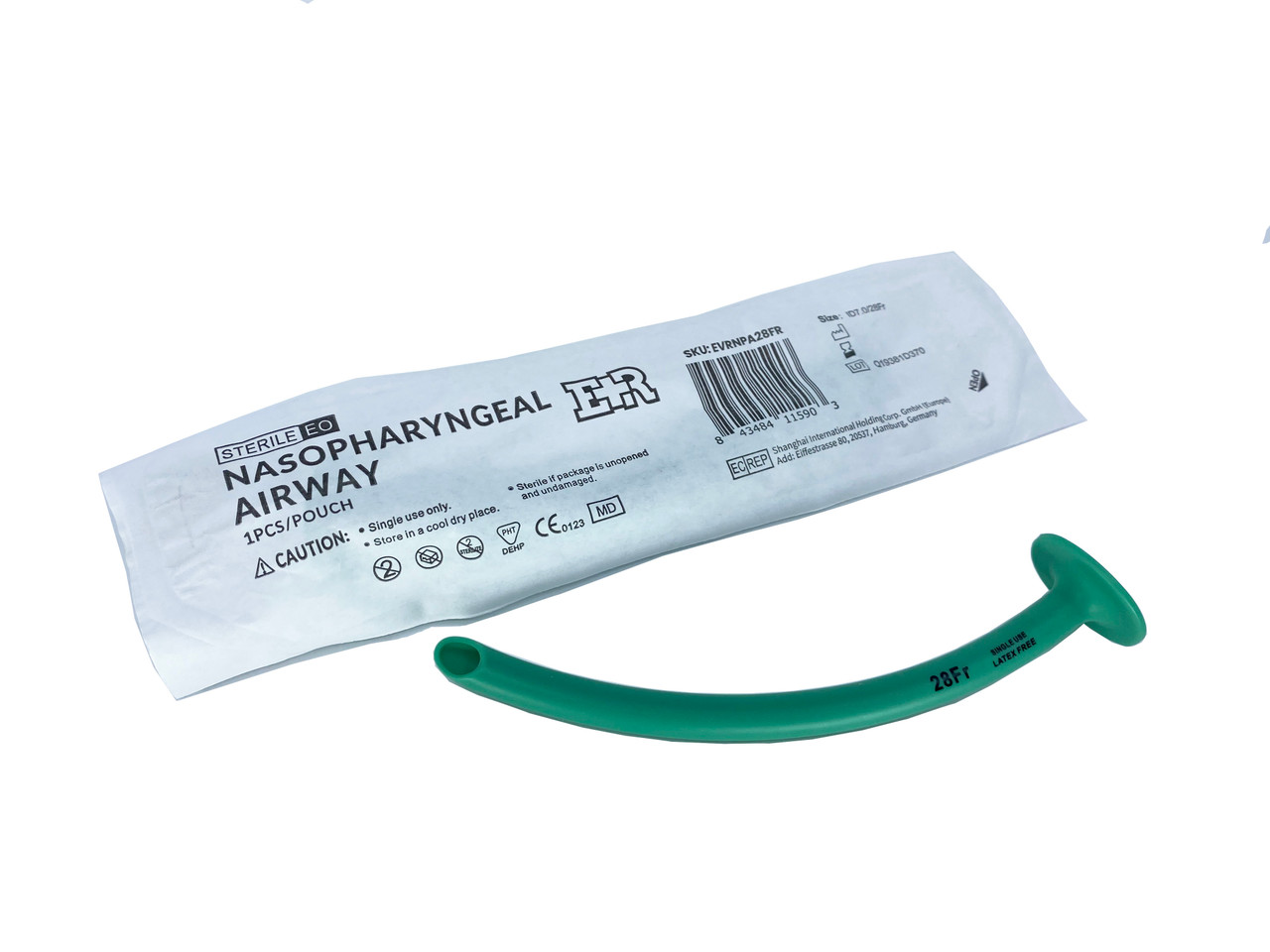 Ever Ready First Aid Nasopharyngeal Airway (NPA) with Packet of ...
