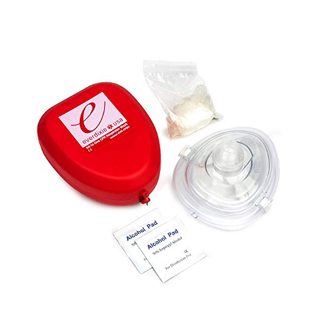 Ever Ready First Aid CPR Rescue Mask, Adult/Child Pocket Resuscitator ...