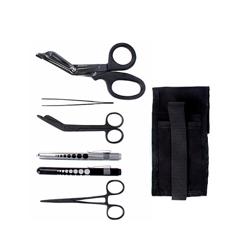 MediTac Premium First Aid Shears EMT Scissors Combo Pack (with 7-1/4 ...