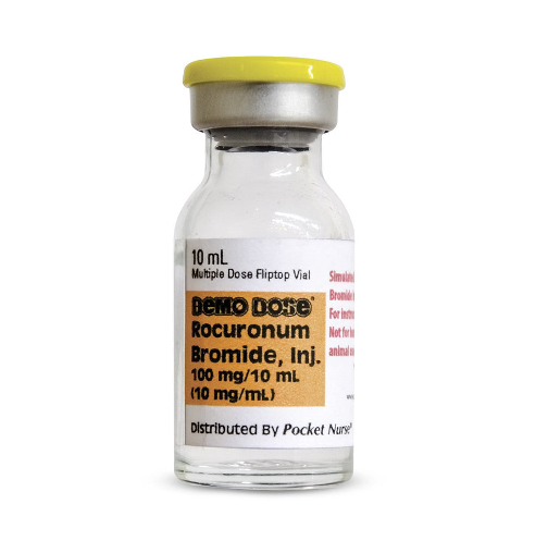 Demo Dose® Rocuronum Bromide Injection - 10 ml
