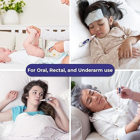 Ever Ready First Aid Digital Thermometer for Oral Armpit and Rectum ...