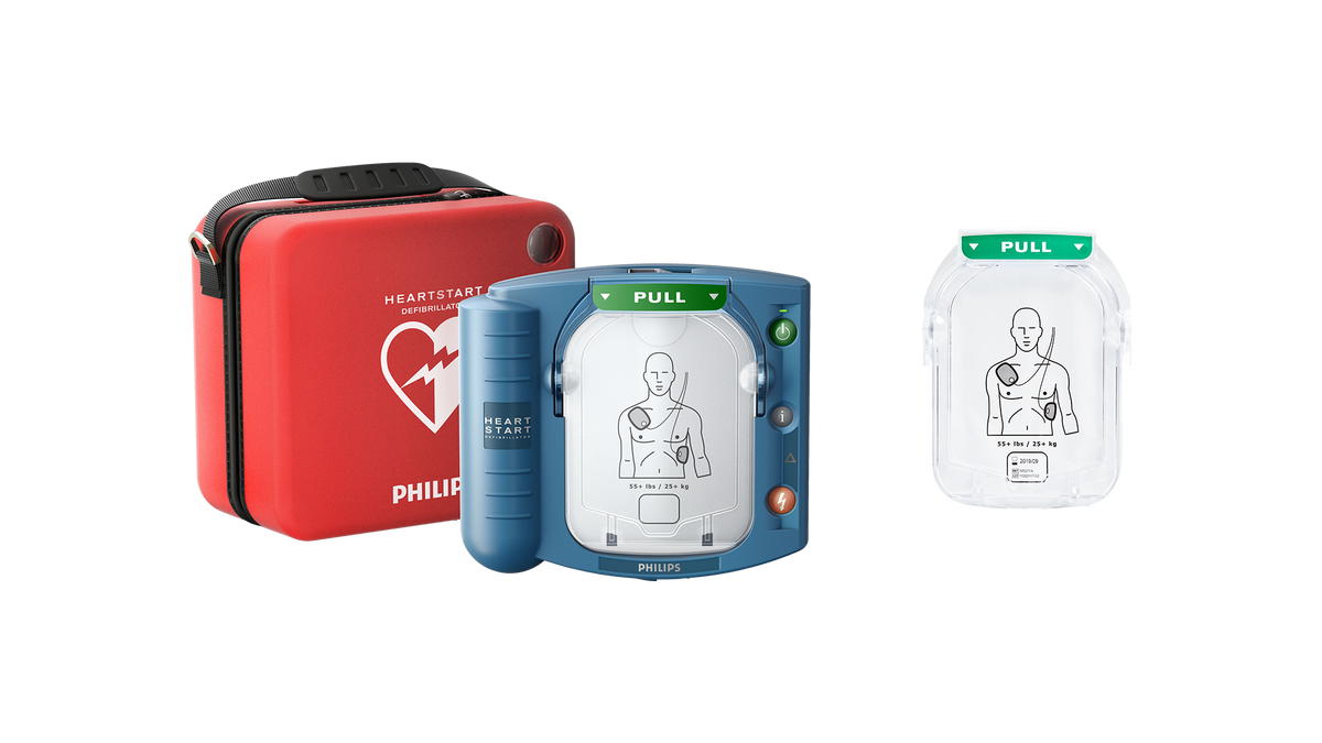 Ever Ready First Aid fully equipped kit with Philips AED with Cabinet ...