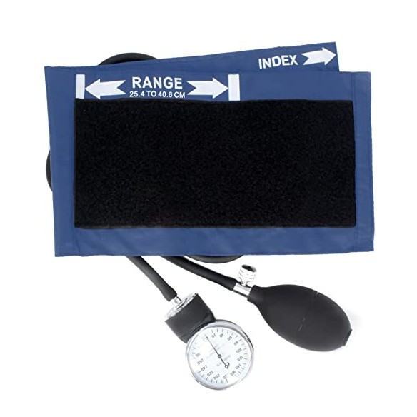 Dixie EMS Aneroid Sphygmomanometer Kit, Manual Blood Pressure Monitor ...