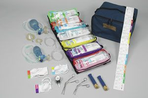 Broselow Paediatric Emergency System - Fully Stocked - Dixie EMS