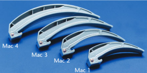 Rusch Lite Slim Mac Disposable Laryngoscope Blade