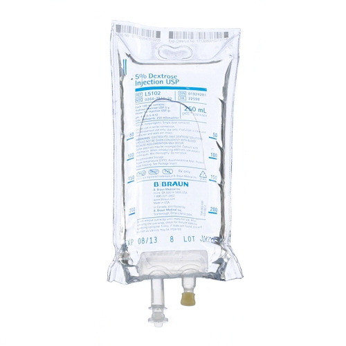 5% Dextrose Injection USP, 500 mL