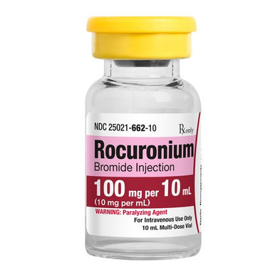 Rocuronium Bromide 100mg/10ml Multiple Dose Vial - Dixie EMS