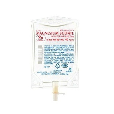 Magnesium Sulfate in Water for Injection, 2g/50 mL - Dixie EMS
