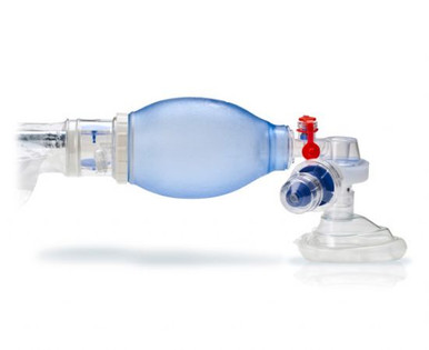 Lifesaver Manual BVM Respirator with Mask & Peep Valve, Pediatric, Case ...