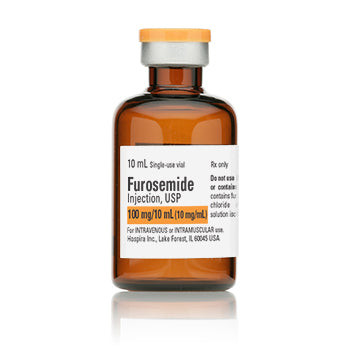 Furosemide (Lasix) 100mg/ml - 10ml Vial - Dixie EMS
