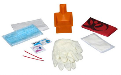Body Fluid/Biohazard Spill Clean Up Kit, Hard Case - Dixie EMS