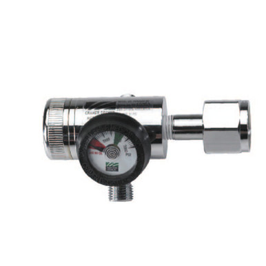 On Board Brass Regulator, 50 PSI Preset