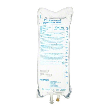 5% Dextrose Injection USP, 1000 mL