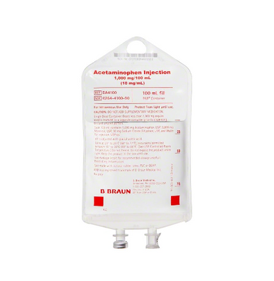 Acetaminophen Injection 1,000 mg/100 mL (10 mg/mL)