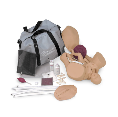 OB Manikin With Overlays Black