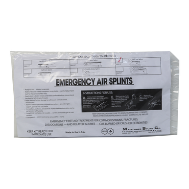 Half Leg Air Splint with Zipper