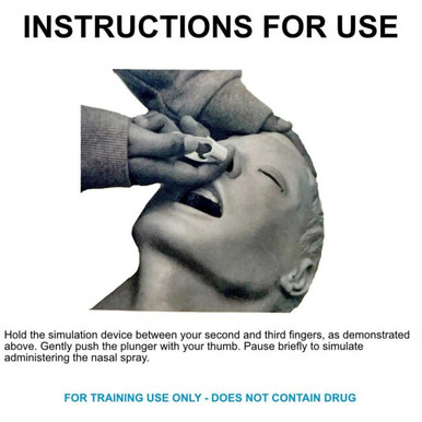 Nasal Narcan Naloxone Trainer, 5 Pack