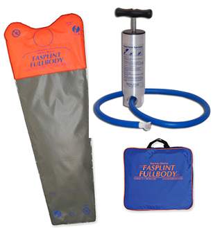 Hartwell Fasplint Fullbody with Carry Case and Compact Vacuum Pump (EV 12C)