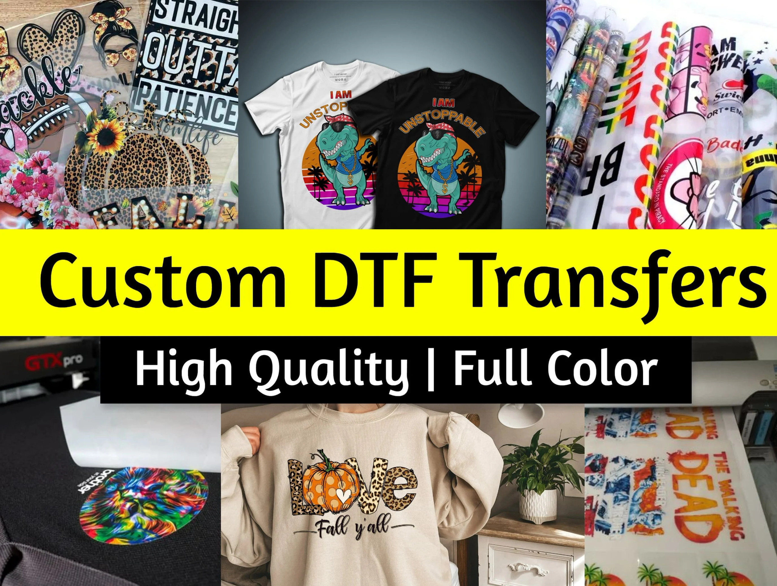 DTF - Transfer Prints - Alpha Supply Company