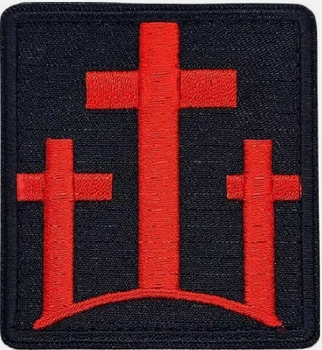 TMBC Three Crosses patch - Alpha Supply Company