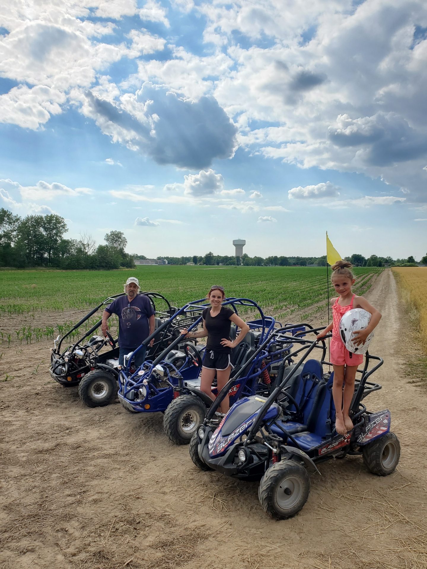 3 Generations Getting Back to Fun With Trailmaster Go Karts ...