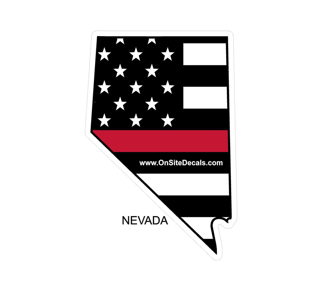 Red Line Nevada Decal red-line-nevada-decal