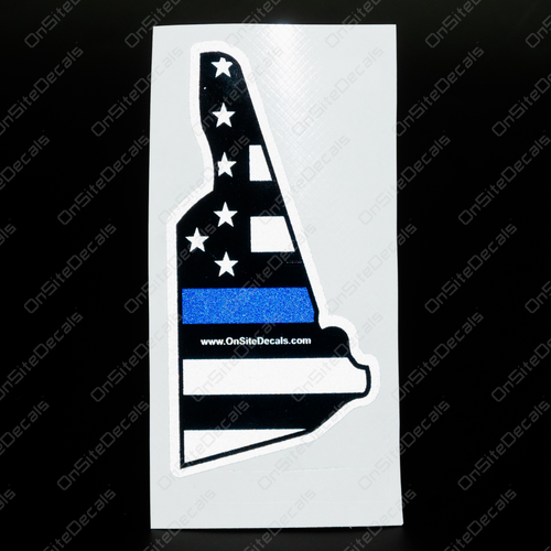 Thin Blue Line New Hampshire Decal