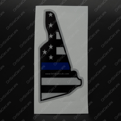 Thin Blue Line New Hampshire Decal