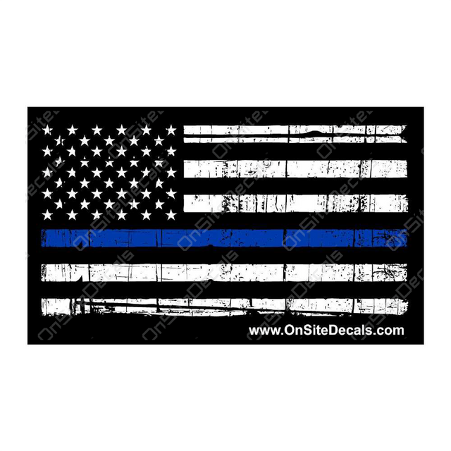 Thin Blue Line Decals