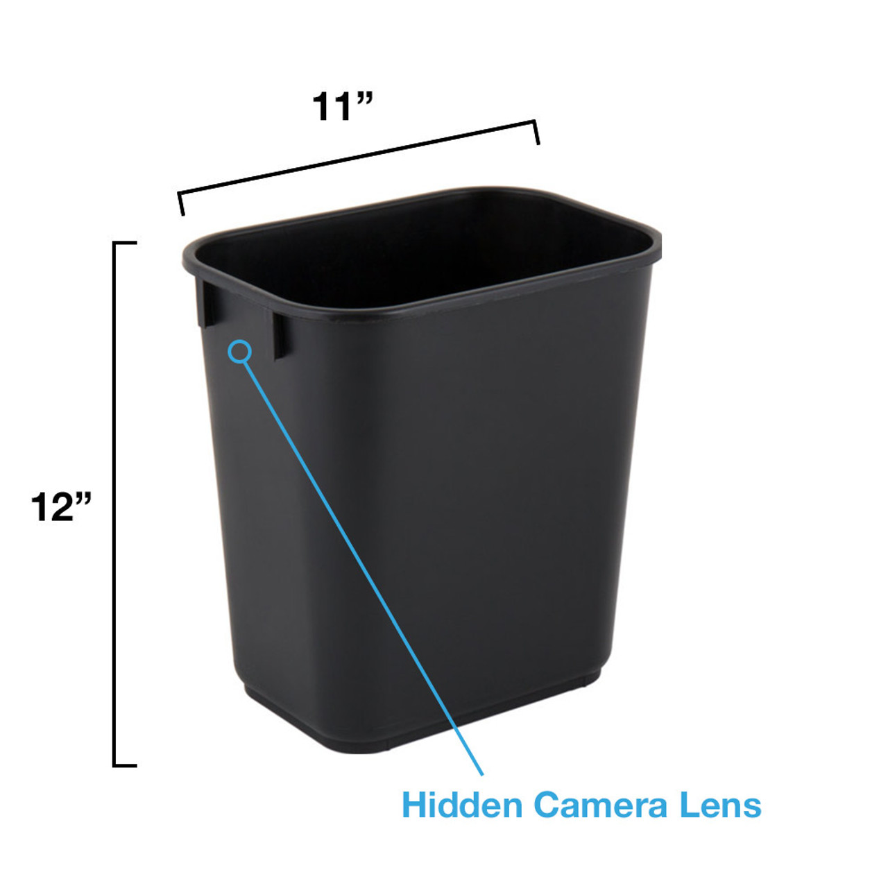 Hidden trash can store