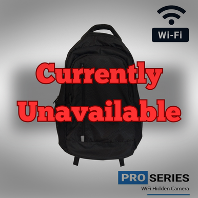 1080P HD WiFi Pro Series Backpack Hidden Camera with Long Life Battery ...