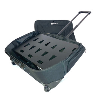 Rolling Case with Stage 1 Deluxe - 22" Pedalboard