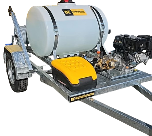 3500 PSI | 15 LPM Pressure Washer Trailer 600B - 600Lt Tank