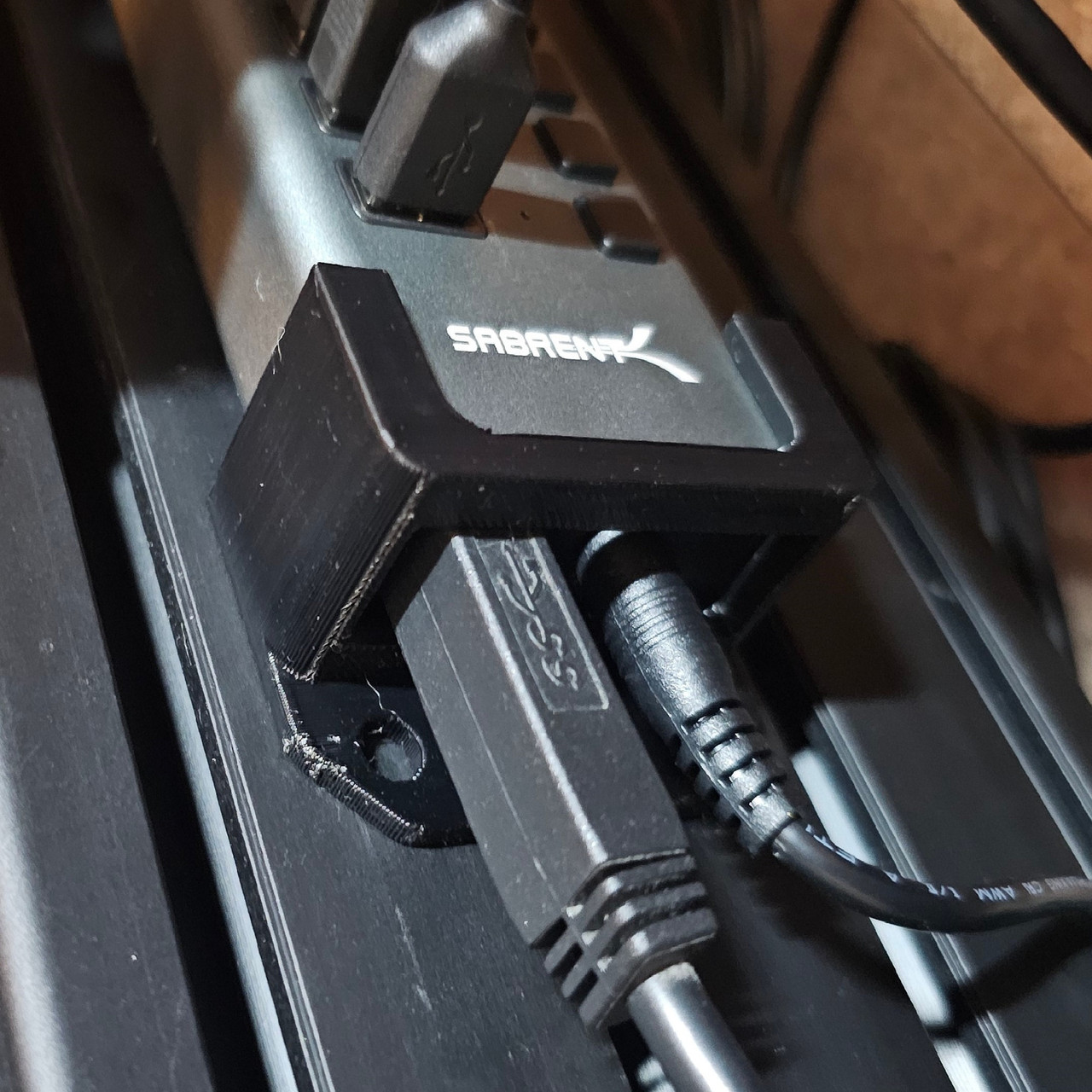 Sabrent 16 port USB Hub Mount for 8020 Sim Rig / 40 Series Profile. - AT3D