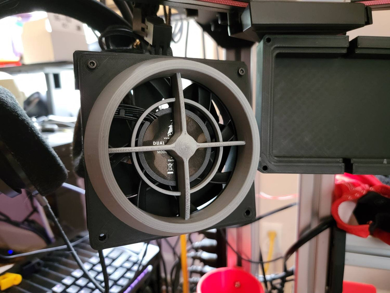 Wind Sim Kit for Sim Racing Rig, Aluminum Extrusion - AT3D