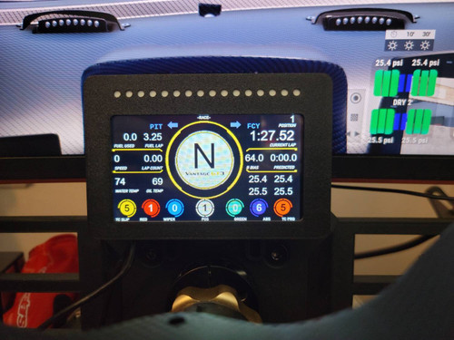 Sim Racing Dashboard with magnetic QR and height adjustment (DDU-5) - 5 ...