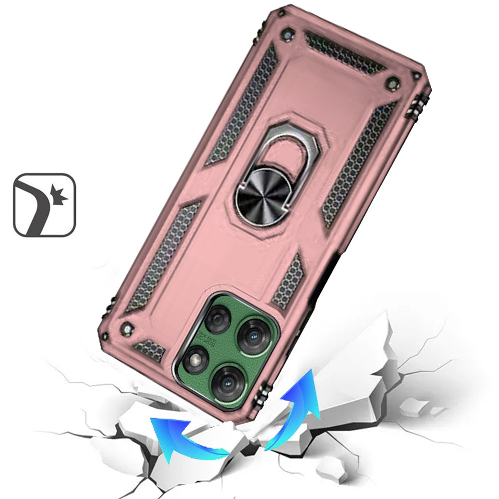 Military Grade Hybrid Case with Ring Grip for Motorola Moto G Power ...